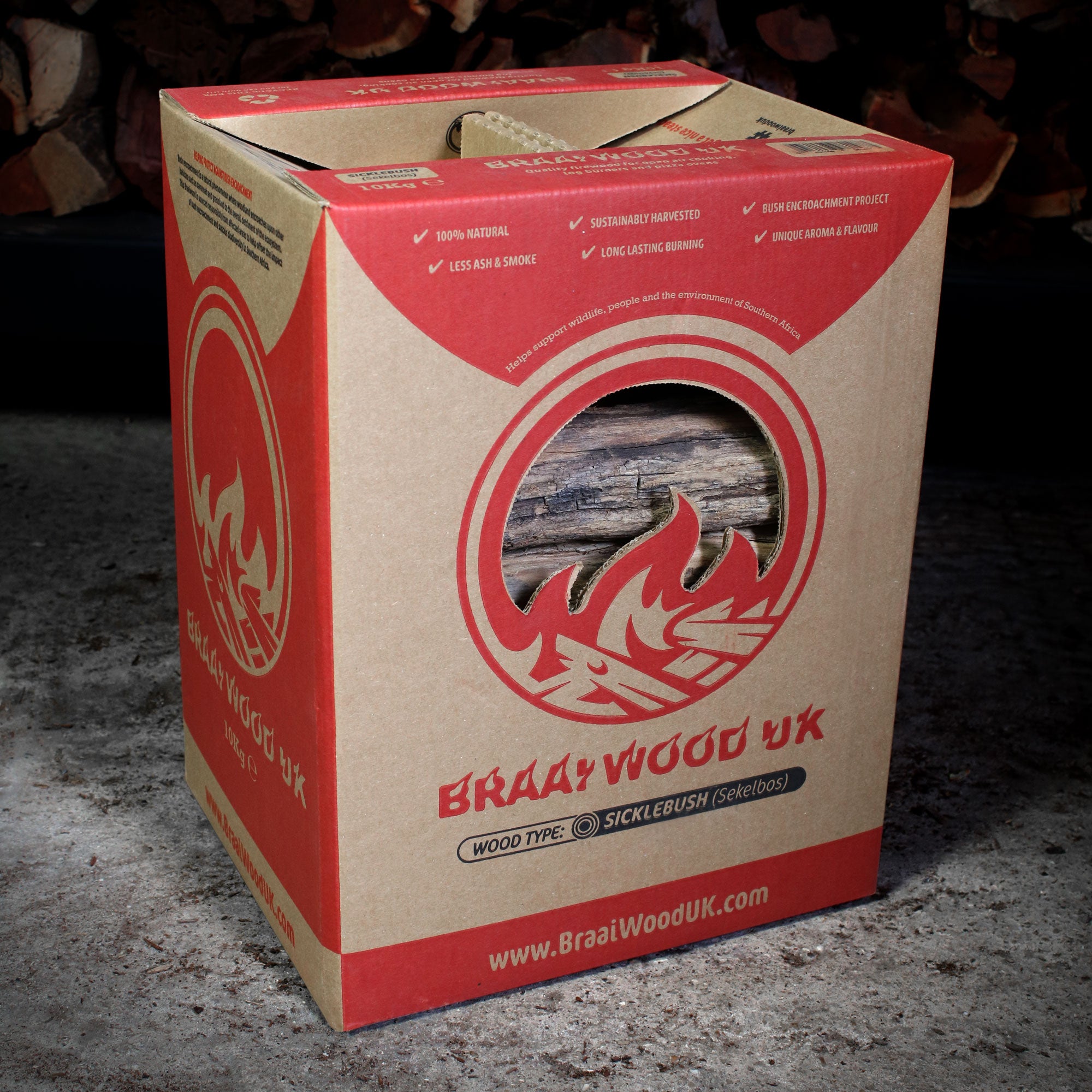 Sekelbos Braai Wood | Black Box BBQ
